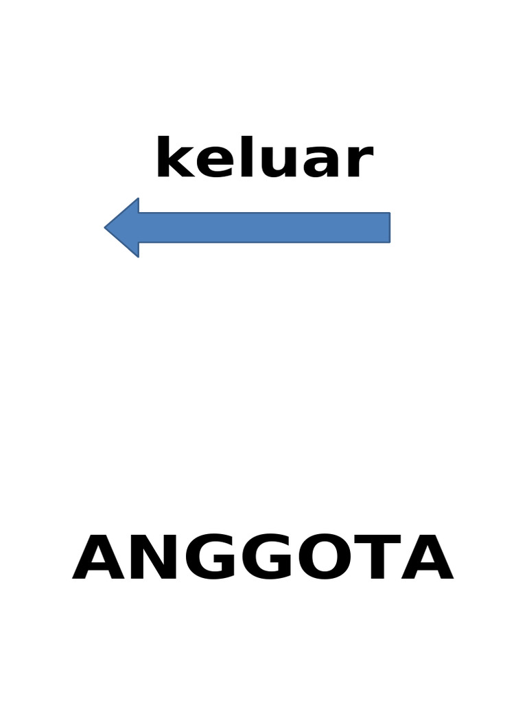Keluar: Anggota | PDF