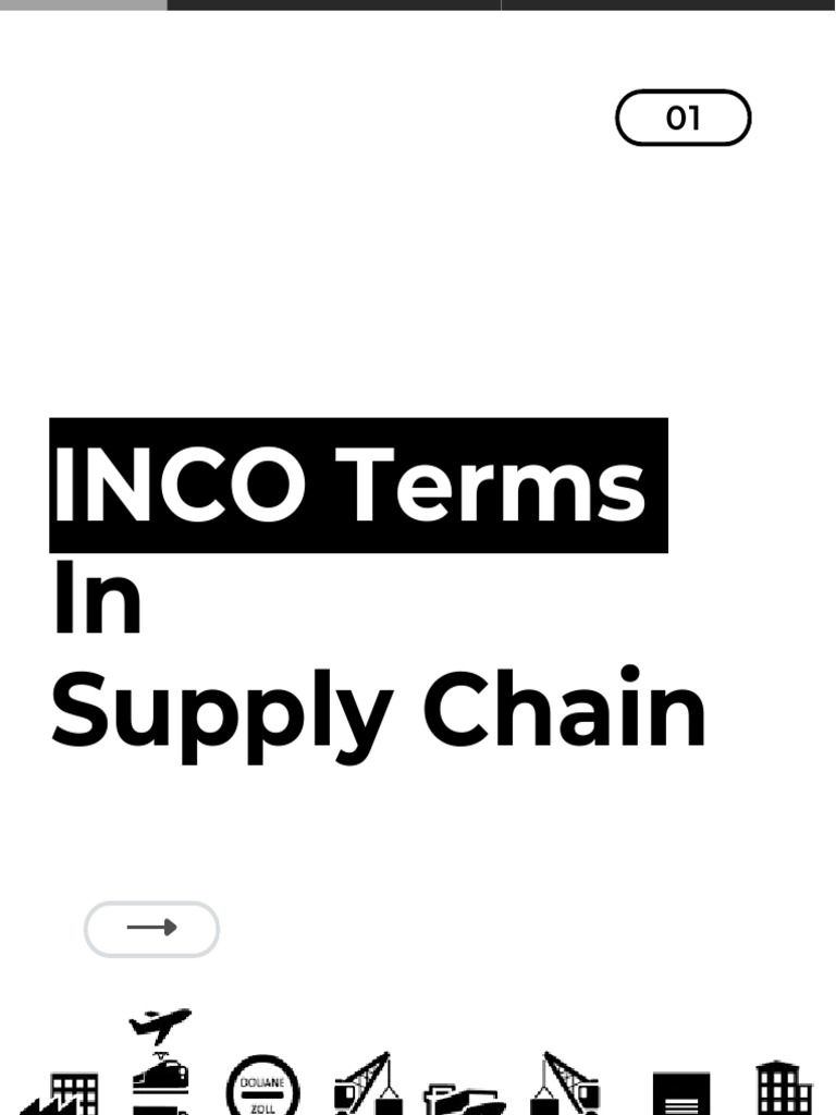 Understanding Incoterms in Supply Chain | PDF | Economies | Logistics