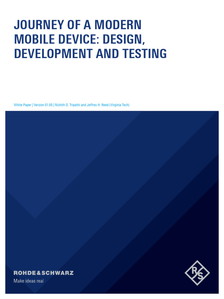 Journey of A Modern Mobile Device WP en 3683 8115 52 v0100 | PDF ...