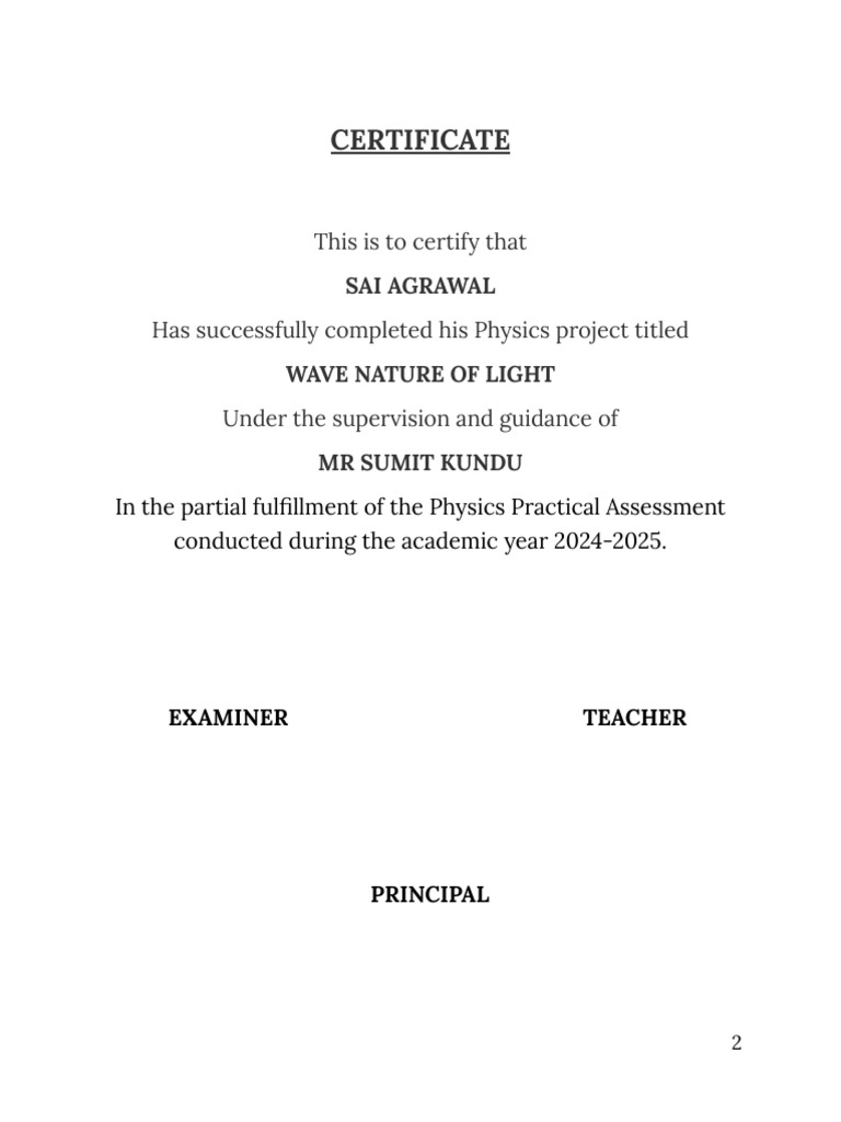 Physics Project FNF | PDF | Electromagnetic Radiation | Light