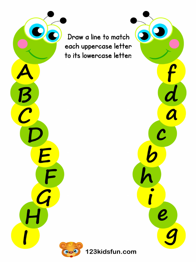 123kidsfun - Upper Case Lower Case 1 | PDF