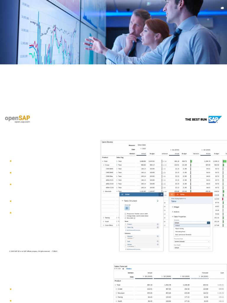 OpenSAP Sac3 Week 2 All Slides | PDF | Information | Specification (Technical Standard)