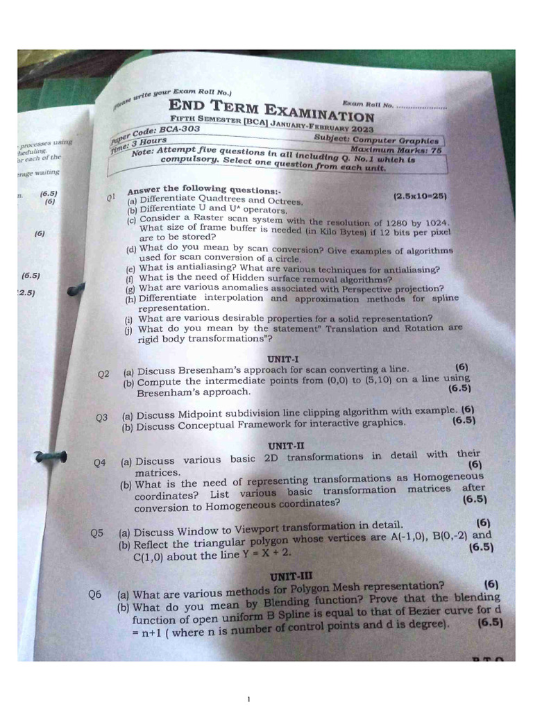 Computer Grahics | PDF