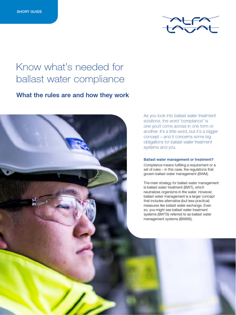 Know Whats Needed For Ballast Water Compliance Short Guide en | PDF ...