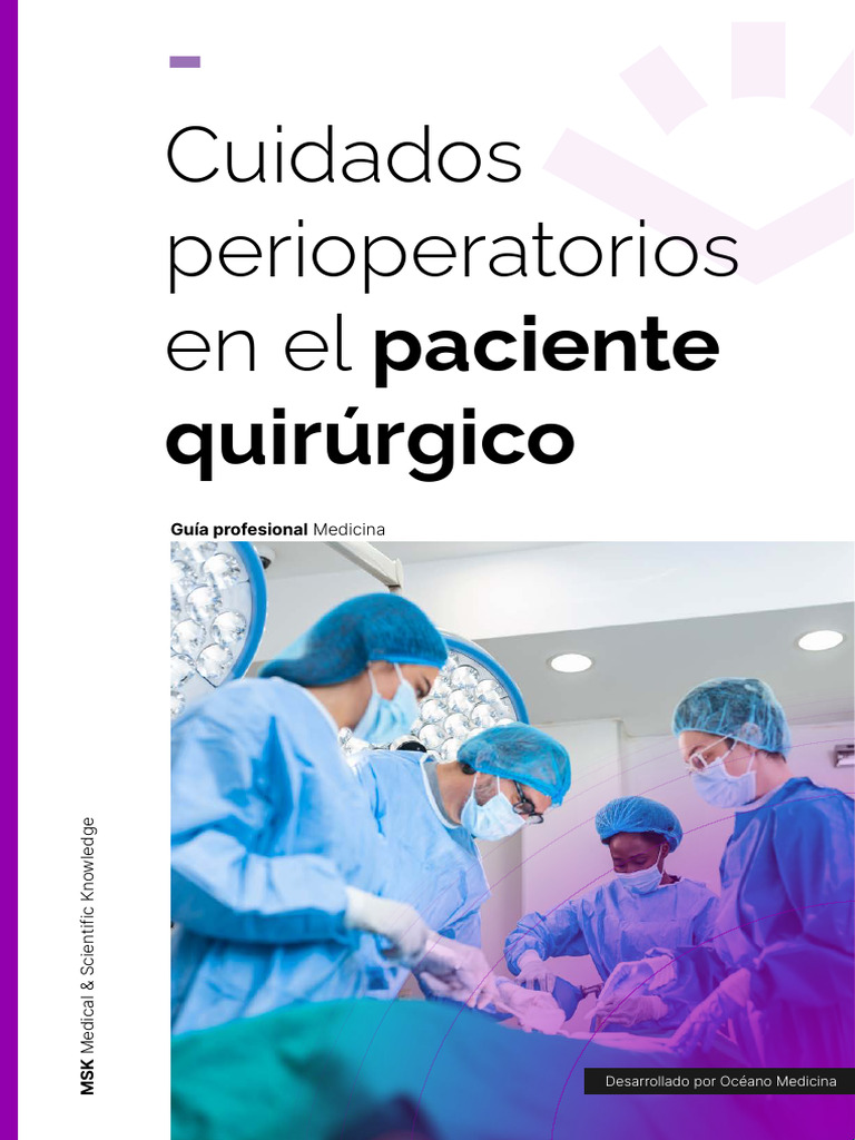 Cuidados Perioperatorios en El Paciente Quirurgico | PDF
