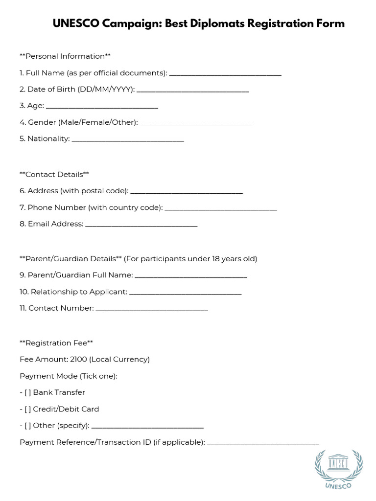 UNESCO_Best_Diplomats_Registration_Form.pdf_20241124_144333_0000 | PDF