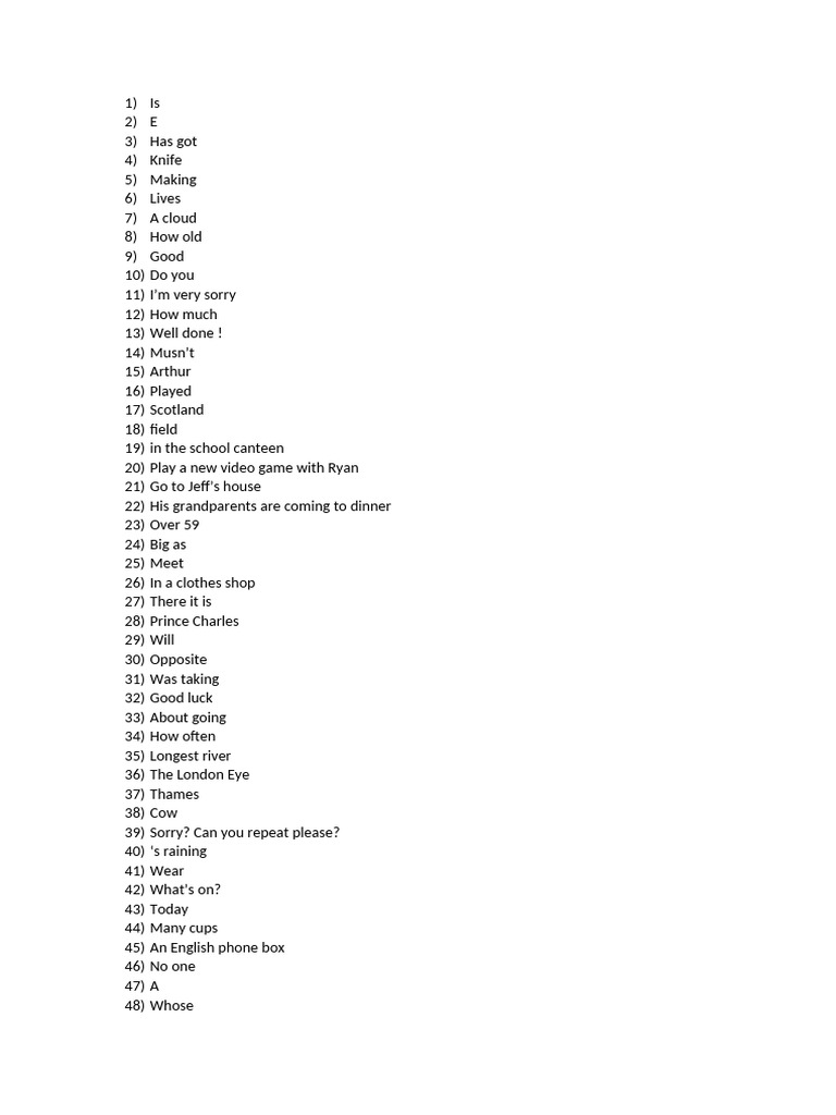 Big Challenge Correction | PDF