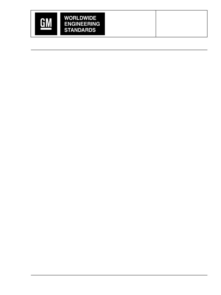 GMW3191 | PDF | Electrical Connector | Insulator (Electricity)