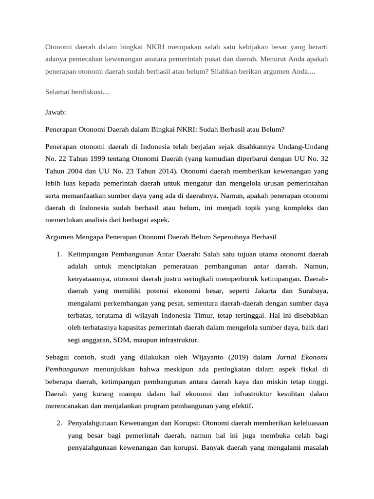 Diskusi 8 PKN - Tuton | PDF