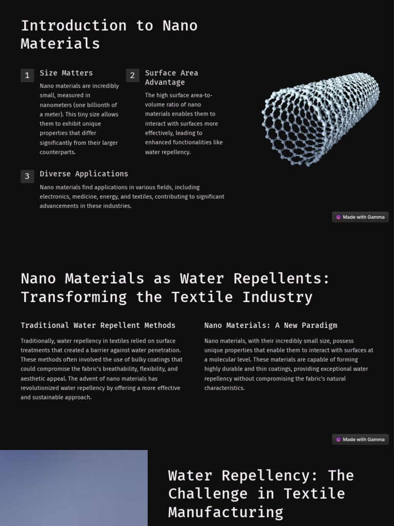 Introduction-to-Nano-Materials | PDF | Textiles | Hydrophobe