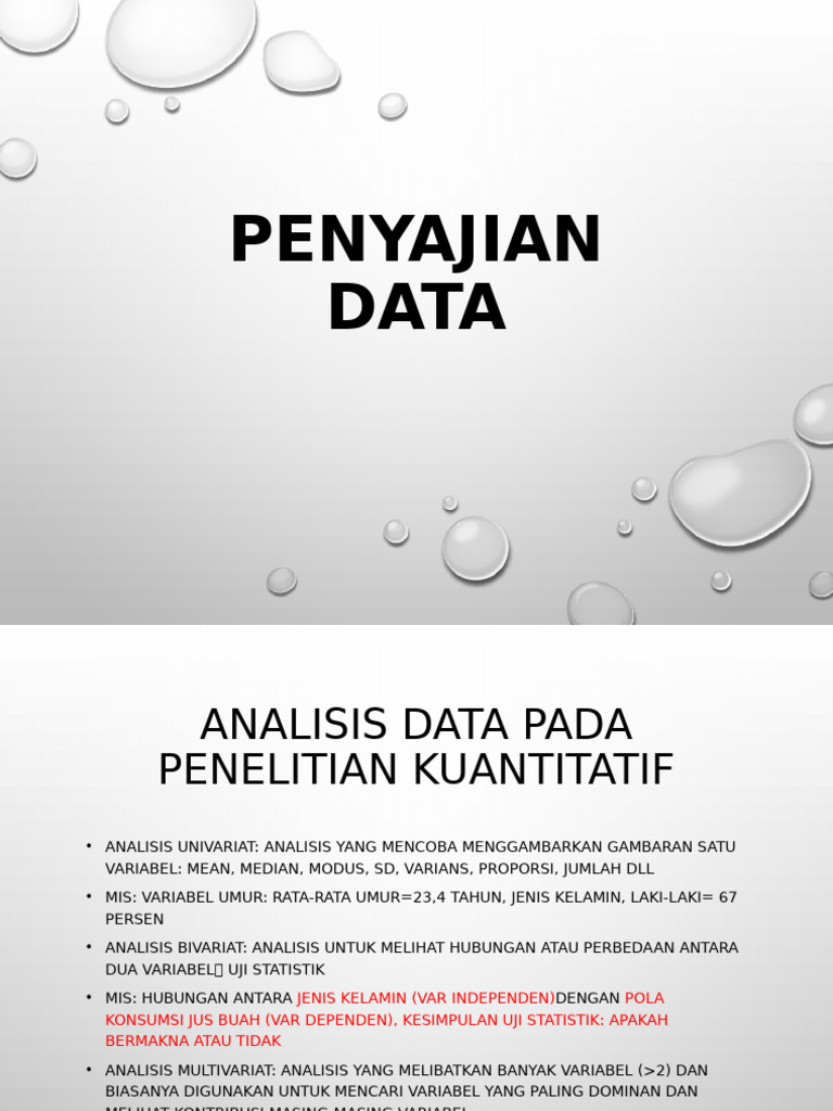 Modul 2 PENYAJIAN DATA | PDF