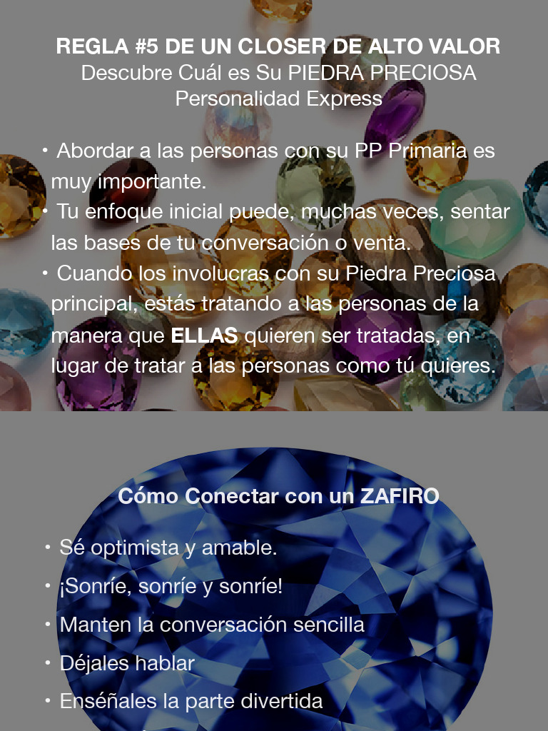 Conecta Y Cierra Ventas Según La Personalidad Pdf