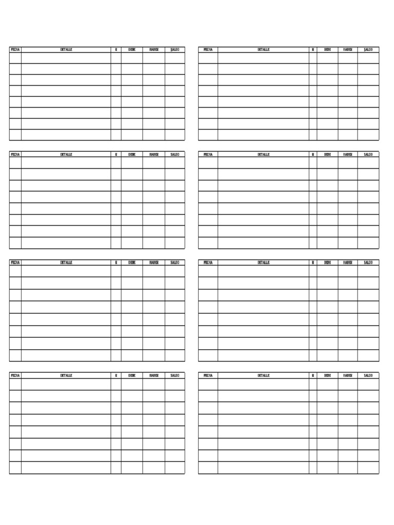 Formato Libro Mayor PDF (1) (1) | PDF