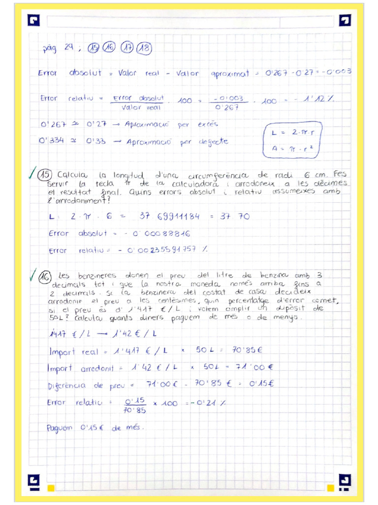 Ejemplo de nota ( 7) | PDF