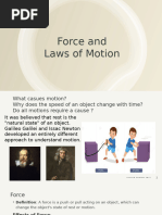 Force and Laws of Motion-Class 9 PPT - Yashpal Singh | PDF | Force ...