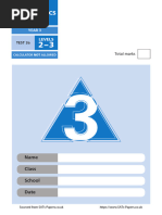 2019 Key Stage 2 Mathematics Paper 2 - Reasoning | PDF