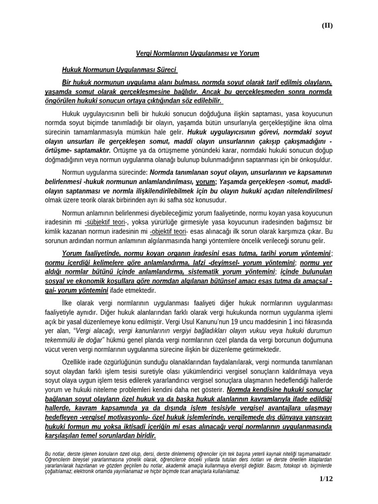2-VERGİ HUKUKU-DERS NOTU-DAà -2022-BAHAR | PDF 2-VERGİ HUKUKU-DERS NOTU-DAà -2022-BAHAR | PDF