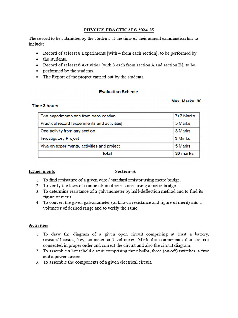 Physics Practicals Online Booking Guide | PDF