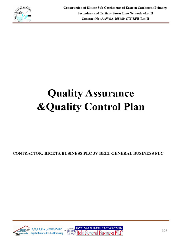 Quality Management Sytem Lot-II | PDF | Quality Assurance | Specification (Technical Standard)