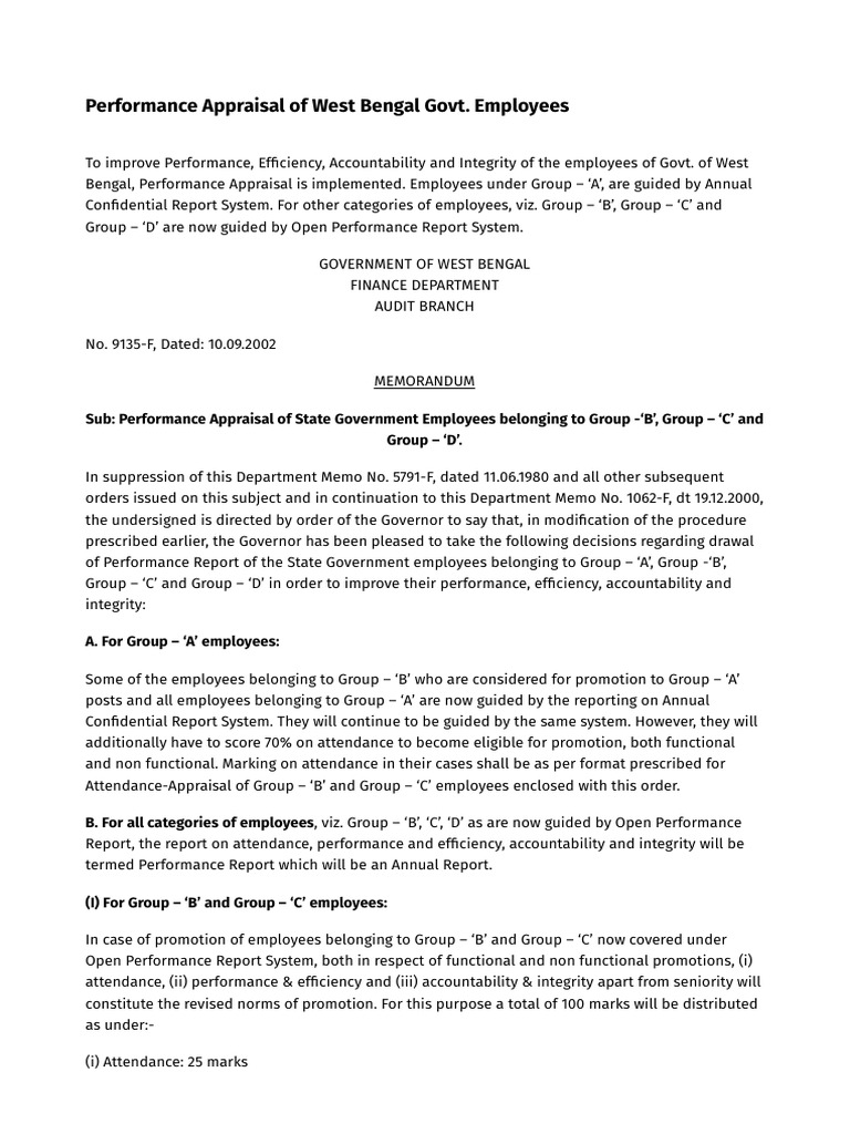 9135-F Performance Appraisal | PDF | Performance Appraisal