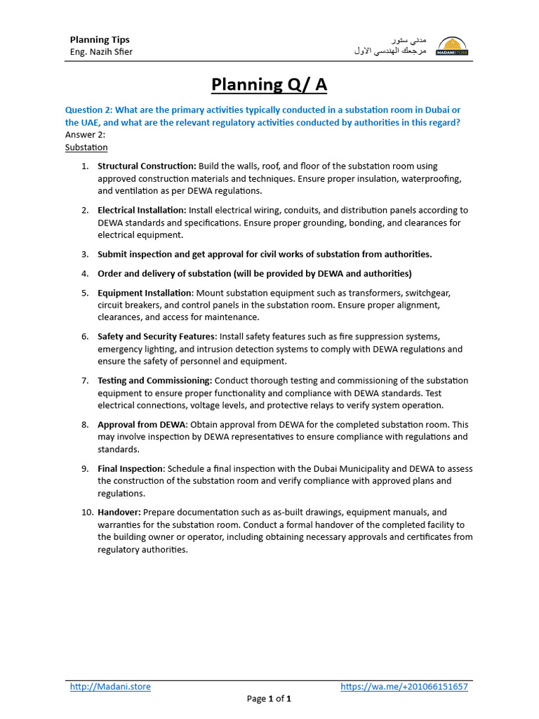 Substation Planning and Compliance Guide | PDF | Electrical Substation ...
