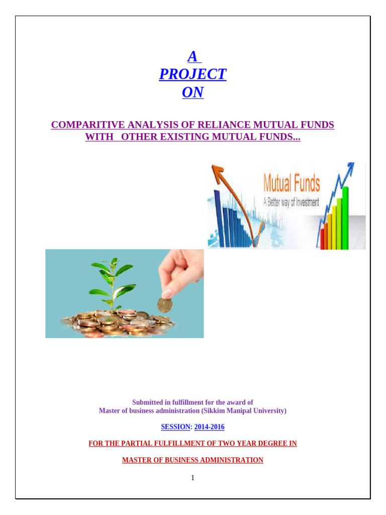 reliance mutual funds | PDF | Investment Fund | Investing