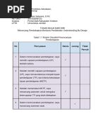 Contoh Format Rencana Pembelajaran - RPP 2025 | PDF