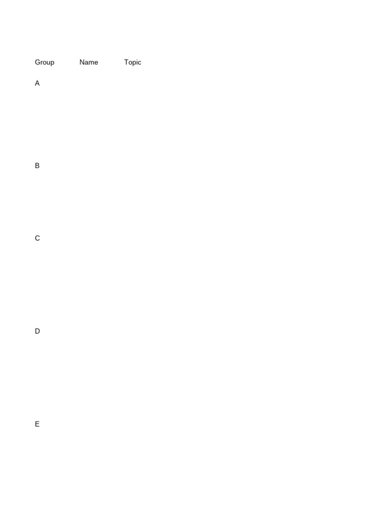 Sofo Presentation Group | PDF