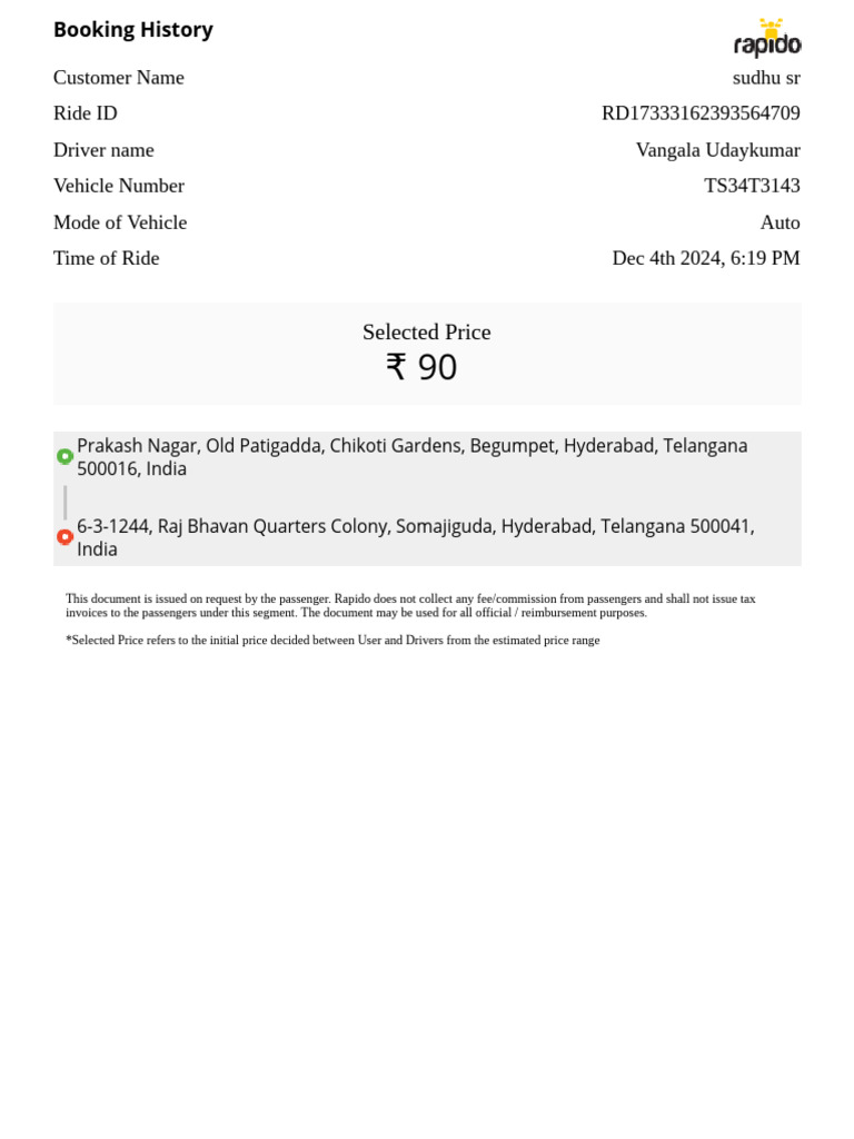 Auto Receipt RD17333162393564709 | PDF