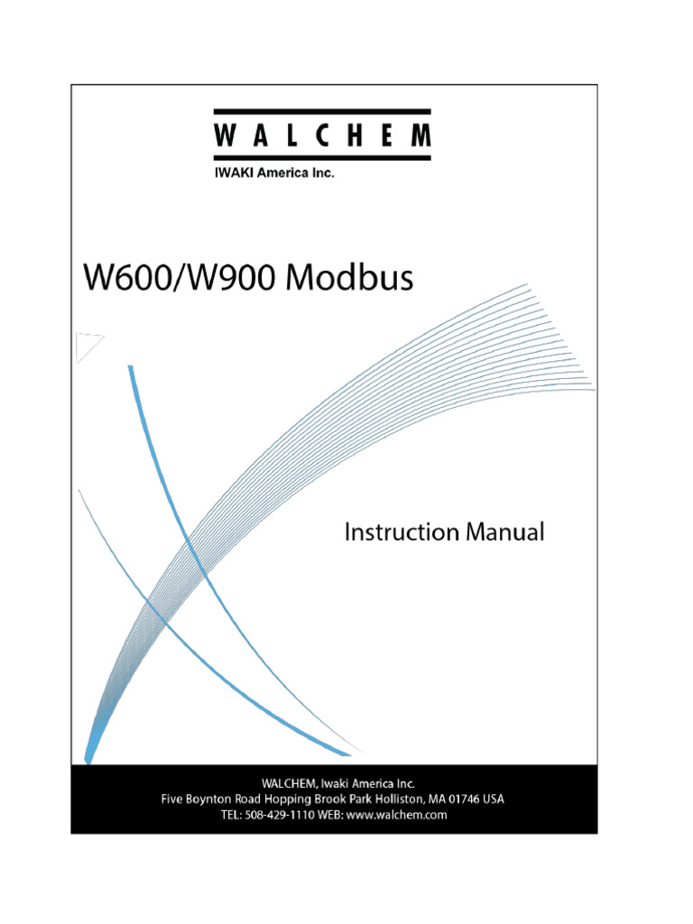 180676_B600_P900_Modbus_Manual | PDF | Networking Standards | Internet Protocols