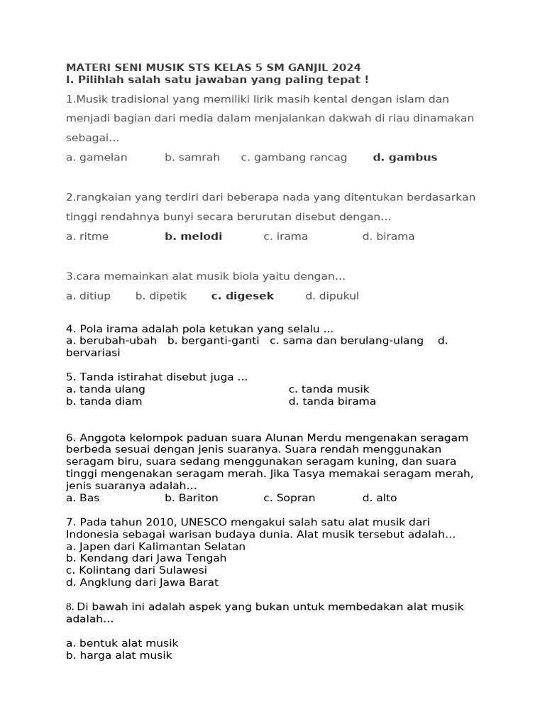 MATERI _STS_SENI_MUSIK_K5_SM_GANJIL_2024[1] | PDF