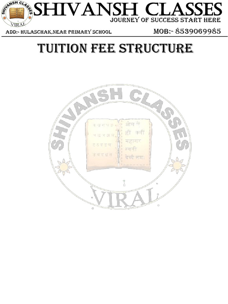 Fee Stu | PDF
