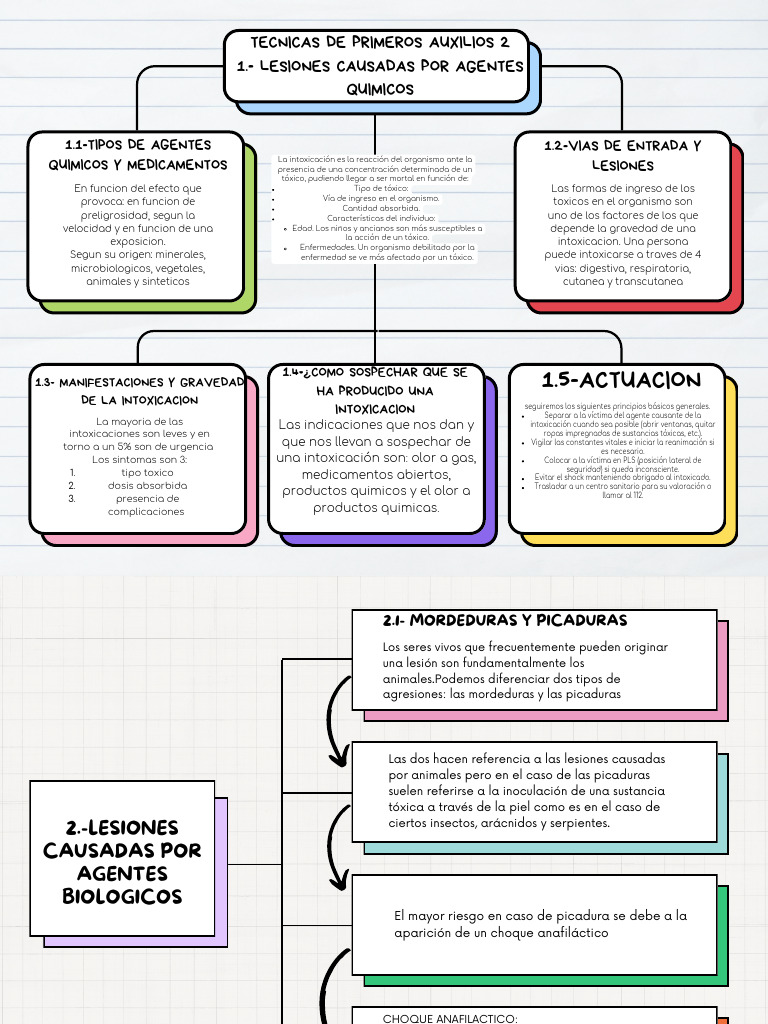 Primeros Auxilios en Intoxicaciones | PDF | Parto | Toxicidad