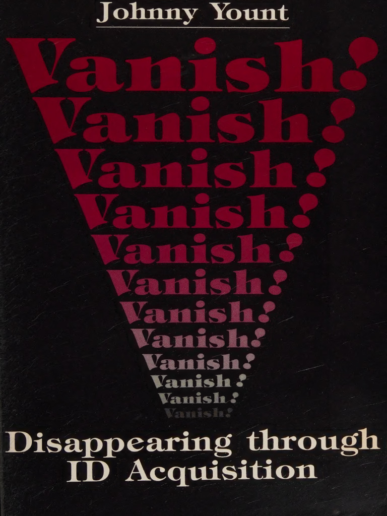 Disappearing Through Id Aquisition | PDF | Mail | Written Communication
