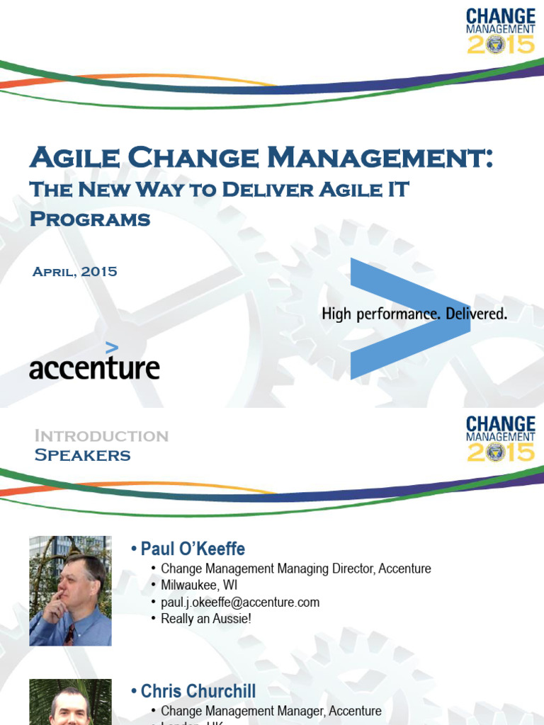 Accenture - Agile Change Management - The New Way To Deliver Agile IT ...
