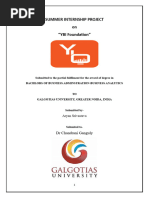 YBI Foundation: Empowering Tech Education | PDF | Mentorship ...