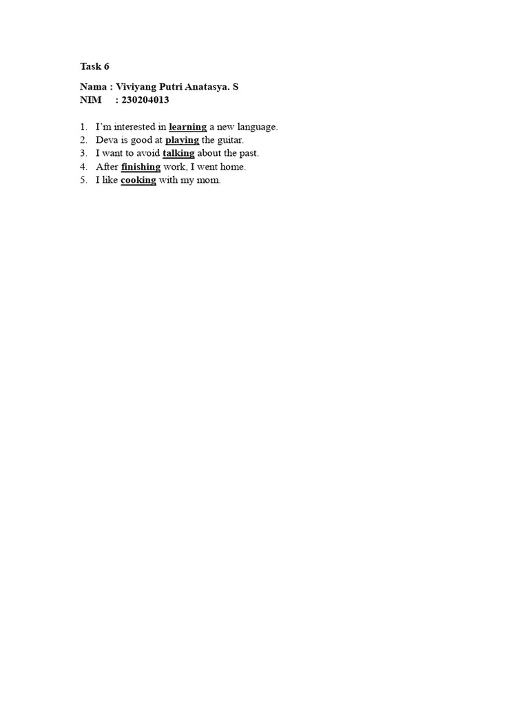 Task 6 Pdf 