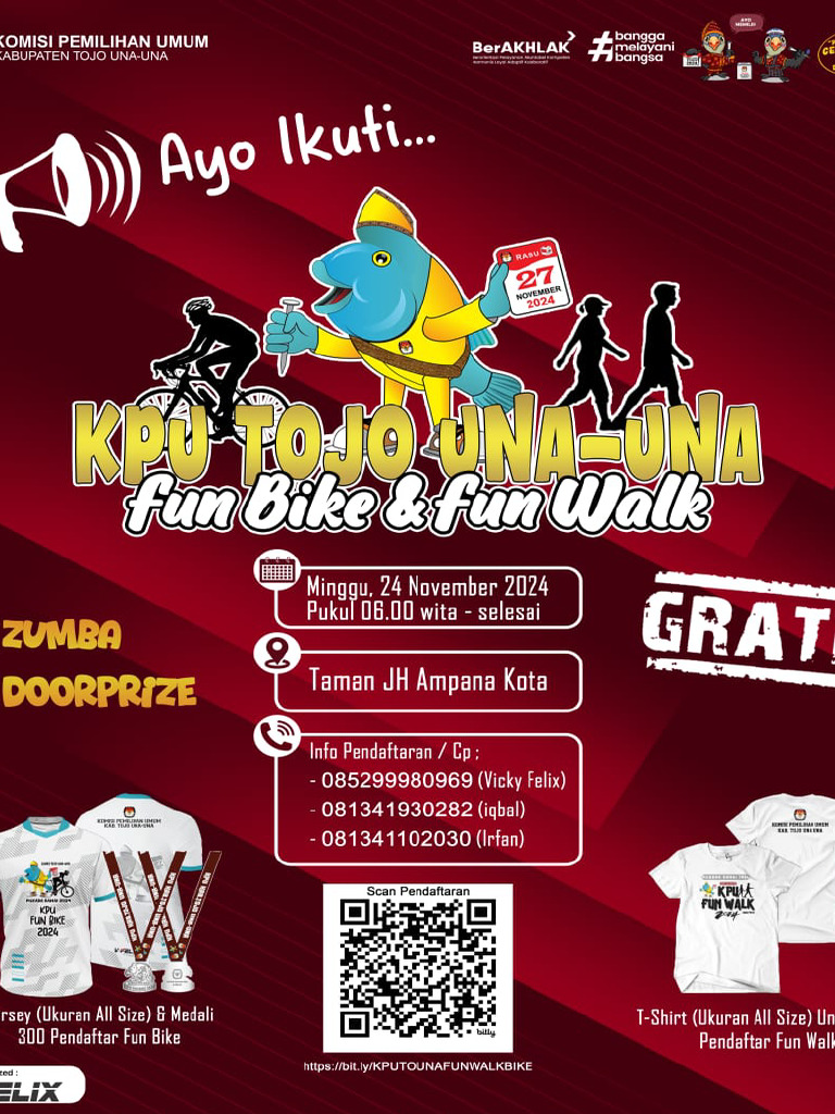 Desain Kpu Fun Bike Dan Fun Run | PDF
