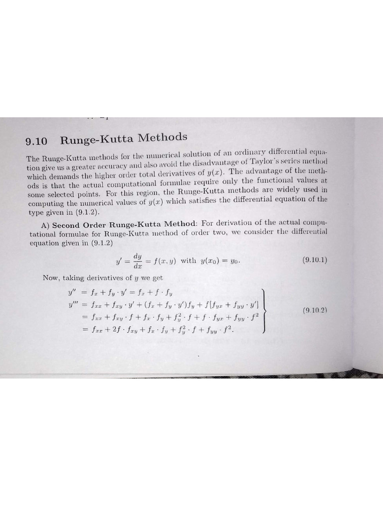 Runge kutta | PDF