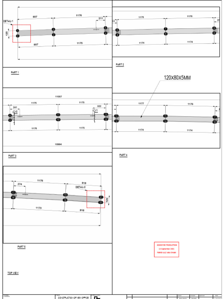 Construction Plan for ADDC Office | PDF
