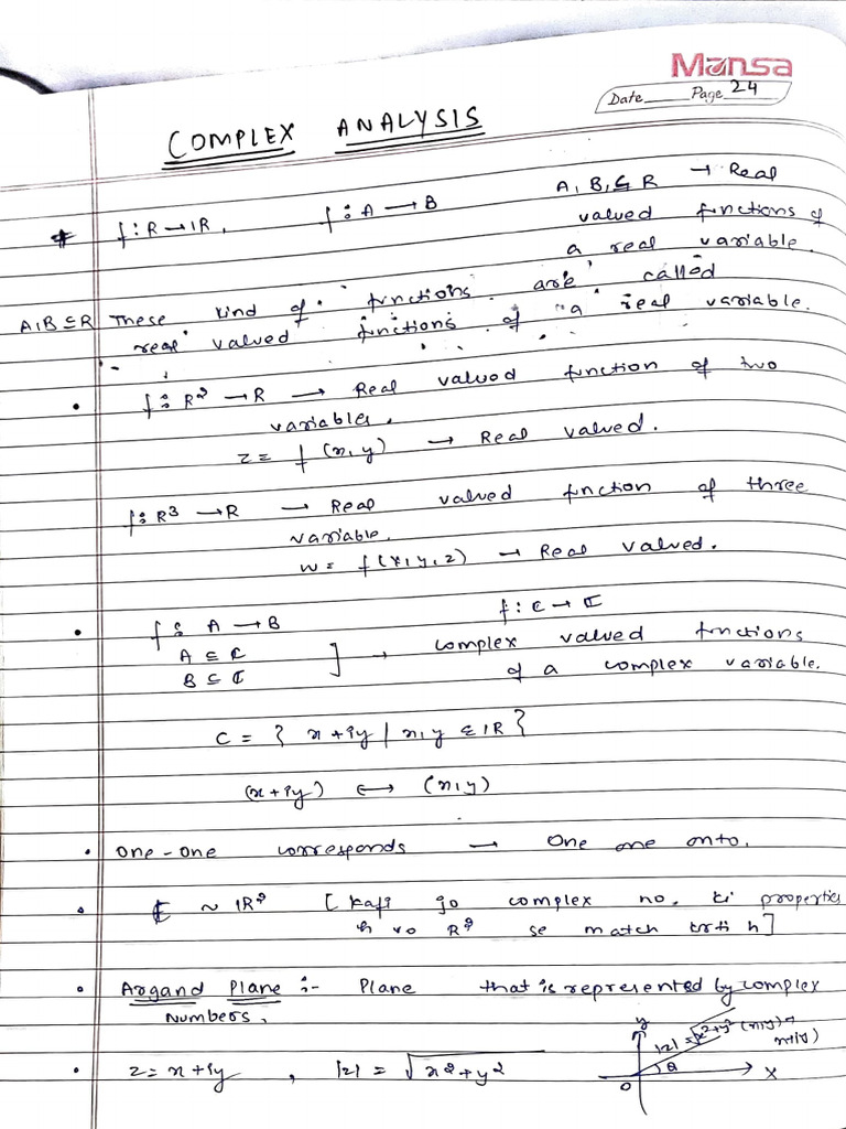 Complex Analysis 1 | PDF