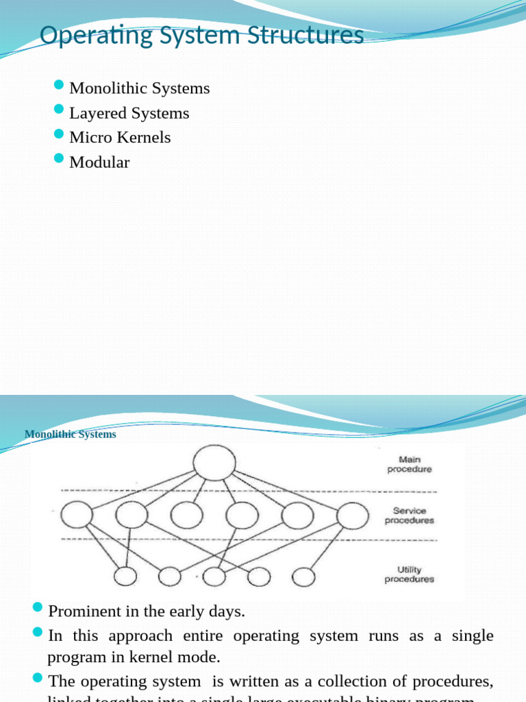 3-Operating System Structures | PDF | Kernel (Operating System ... 3-Operating System Structures | PDF | Kernel (Operating System ...