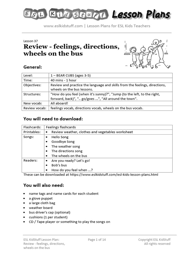 PDF Level 1 Lesson 37 Review US | PDF