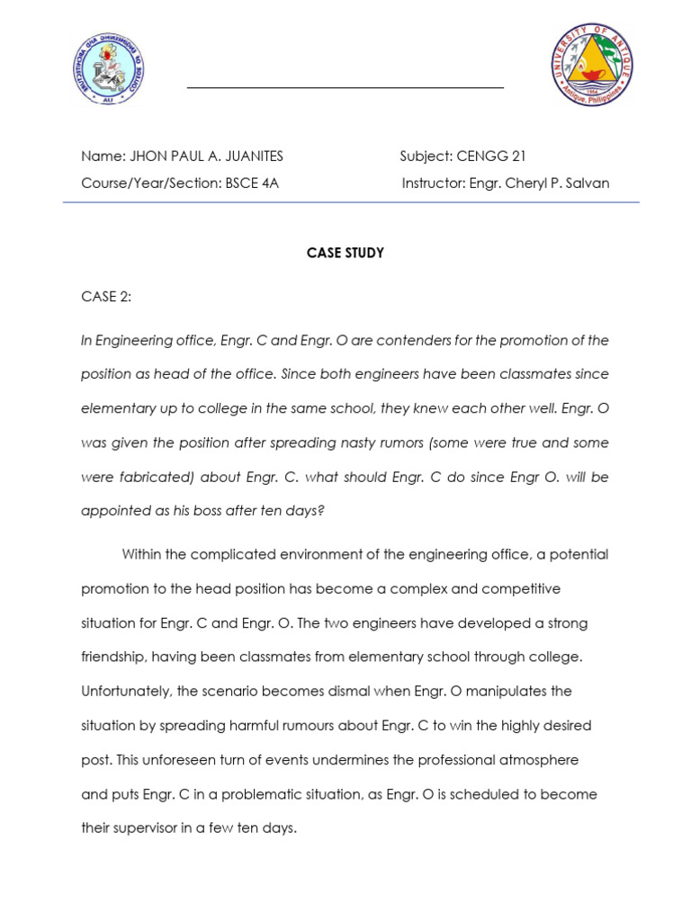 CASE_2 | PDF | Organizational Behavior | Cognition