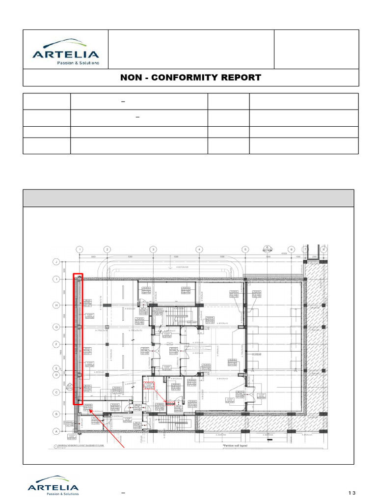 Non-Conformity Report: Missing Starter Bar | PDF | Building Technology | Structural Engineering