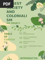 Class-9 History PPT Chapter-4 Forest Society and Colonialism | PDF ...