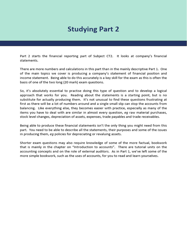 ActEdUK CT2 GNP2 V01 | PDF