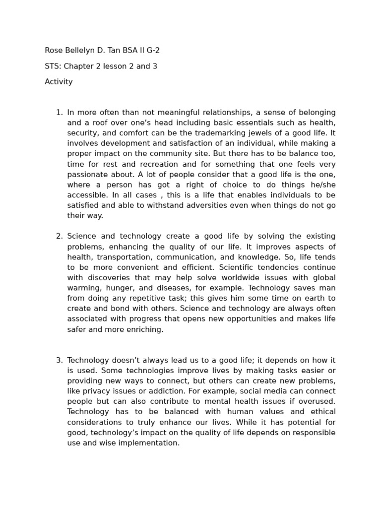 Tan - Chapter 2 Lesson 2 and 3 | PDF | Science | Social Psychology