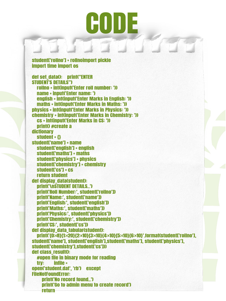A Posteer For Python Project File Certificate | PDF | Computer ...