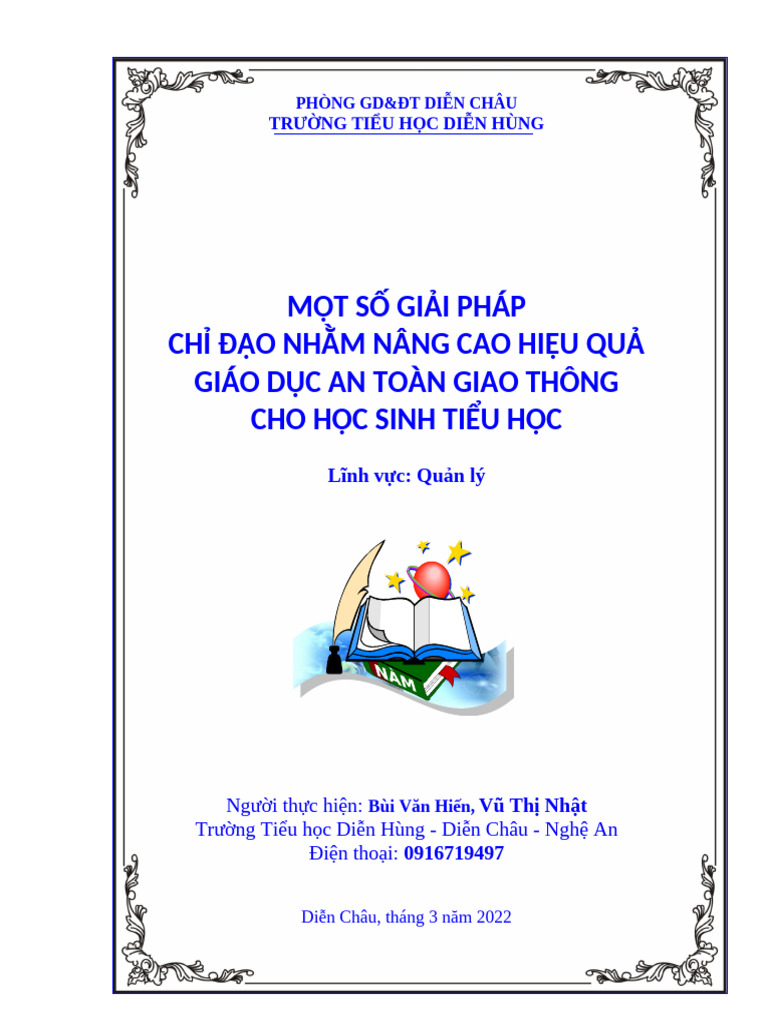 Bia1 SKKN 2024 | PDF